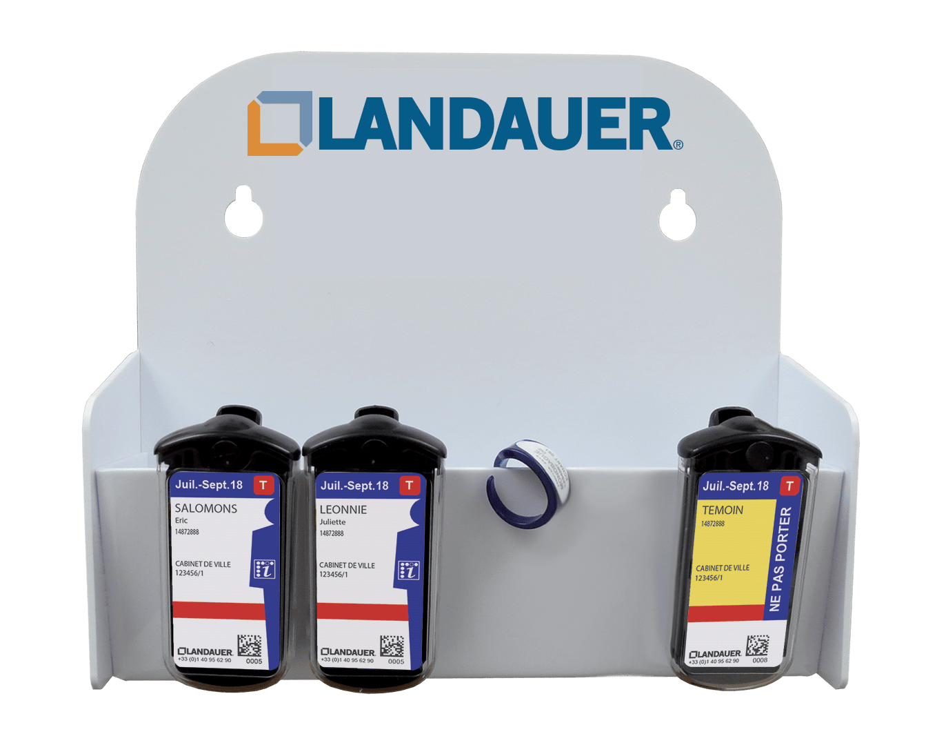 Dosimeter badge boards - Landauer