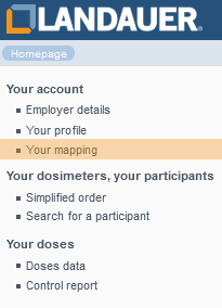 Create a participant - Landauer